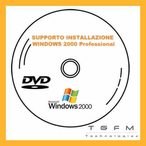 CD Rom Disco avviabile installazione |WINDOWS 2000 PROFESSIONAL|32 bit ...